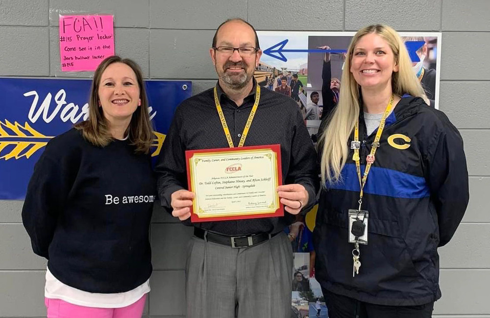 Loftin Earns Administrative Award | Springdale Public Schools
